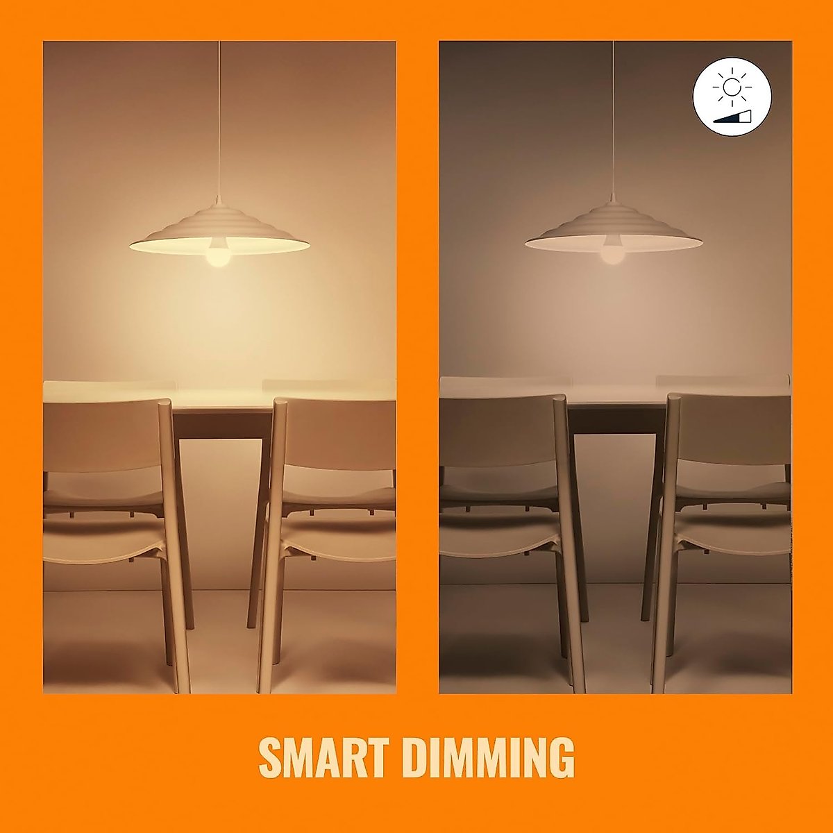 WiZ 60W A19 Tunable White LED Smart Bulb - Pack of 1 - E26- Indoor - Connects to Your Existing Wi-Fi - Control with Voice or App + Activate with Motion - Matter Compatible