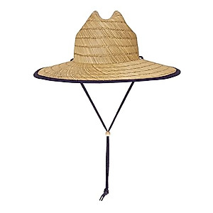 Roxy womens Tomboy Straw Sun Hat, Mood Indigo, Small-Medium US