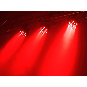 LED Stage Lights XPCLEOYZ 54x3W LED Par Light RGBW 162Watt DMX 512 Stage Lighting for Home Party Wedding DJ Show Club Concert Dance Floor Lighting - 4 Pack … (8PCS)