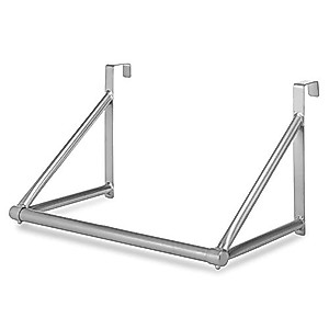 Whitmor Silver Door Closet Rod Metal Epoxy, 1.55 lbs