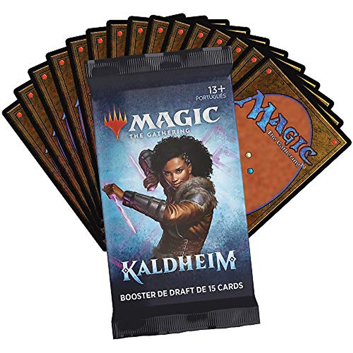 Magic The Gathering Kaldheim Bundle | 10 Draft Boosters (150 Magic Cards) + Accessories