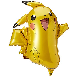 Amscan International 2946001 24-inch "pokémon Pikachu Super Shape" Foil Balloon