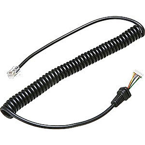 Pasow Replacement Microphones Mic Cable Cord Wire for Yaesu MH-36 MH-36A6J MH-36B6JS MH42 MH-42B6J MH-42C6J MH-48 MH-48A6JA MH-48A6J FT-1500M FT-2800M FT-7100M FT-7800 FT-8800 FT-8900 FT-8900R