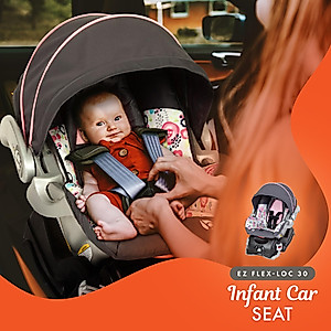 Baby Trend Skyview Travel System, Floral