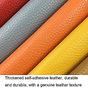 Leather Repair Patch 3M Adhesive Self-Adhesive Leather Repair Subsidy, Car Interior/Sofa/seat/Leather Bag Repair Patch (Color : A17, Size : 100x137cm/39.4x54")