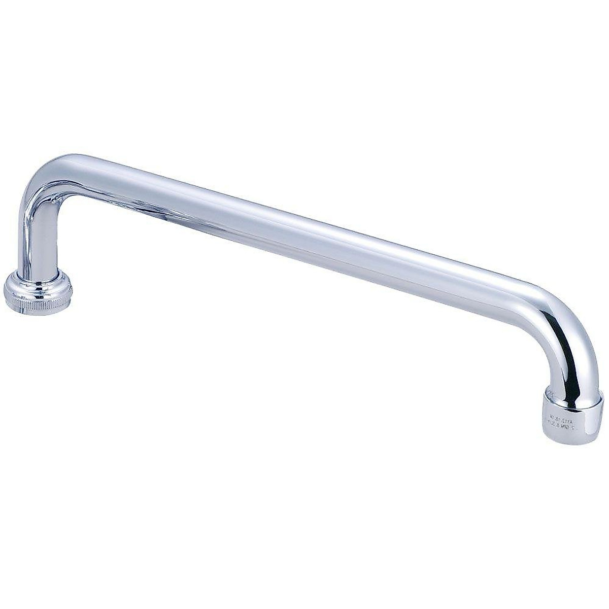 Central Brass SU-363-LA Spout 12-Inch Tube with Aerator Chrome Plated, Chrome