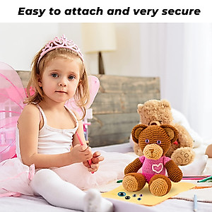 160pcs Large Safety Eyes for Amigurumi Glitter Eye for Stuffed Animals for DIY Dolls Puppets Bear Crafts Animals Amigurumi Making Supplies(Colorful A)