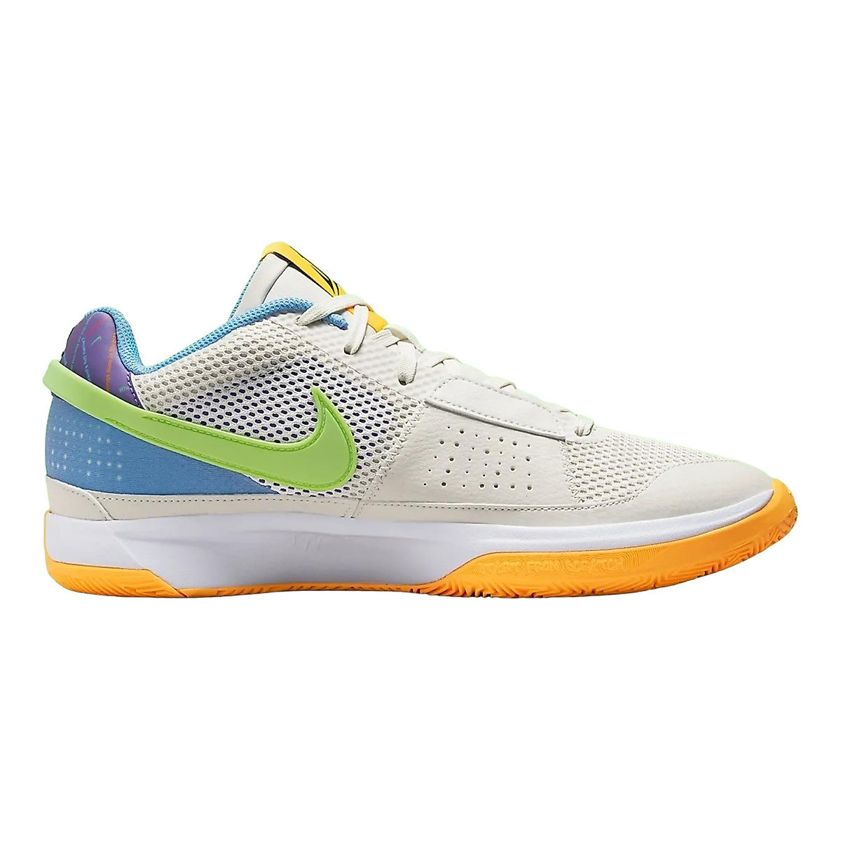 nike Ja 1 Men's Basketball Shoes Phantom/Action Green DR8785-001 Family Trivia - Size 10.5