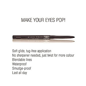 (Grey) - Avon Glimmerstick Eyeliner, Saturn Grey