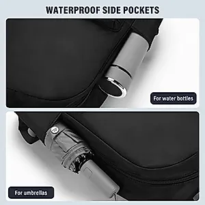 HOMIEE Lightweight Casual Laptop Backpack Travel Rucksack College Bags for Men and Women, Stylish Book Bag Waterproof Hiking Daypack 15.6 Inch Business Computer Carry on Backpack