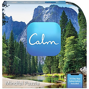 Spin Master 300-Piece Calm Jigsaw Puzzle for Relaxation, Stress Relief