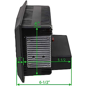 Jensen JWM62A AM|FM|DVD|CD|USB|AUX|App Ready Bluetooth Wallmount Stereo w/ App Control, 3-Speaker Zones / 8 Speaker Output 8X 6 Watt, Receives Bluetooth Audio (A2DP) & Controls (AVRCP) from Devices