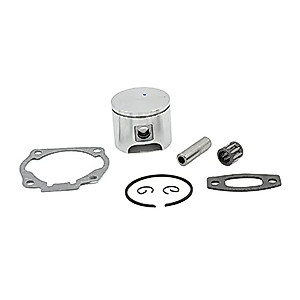 ZUMLED 45MM & 46MM Piston Assy Gasket Compatible with Husqvarna 50 51 55, 55 Rancher Garden Chainsaw Spare Parts 503 60 81-71/503608171 (Size : HUS51 45MM)