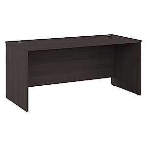 Bush Business Furniture Studio C Office Desk, 66W x 30D, Storm Gray