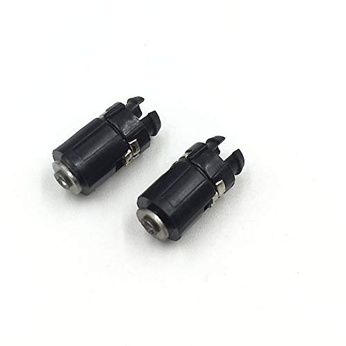 Replacement Rotating Shaft Spindle Hinge Axis for GBA SP for Gameboy Advance SP (2X Black)