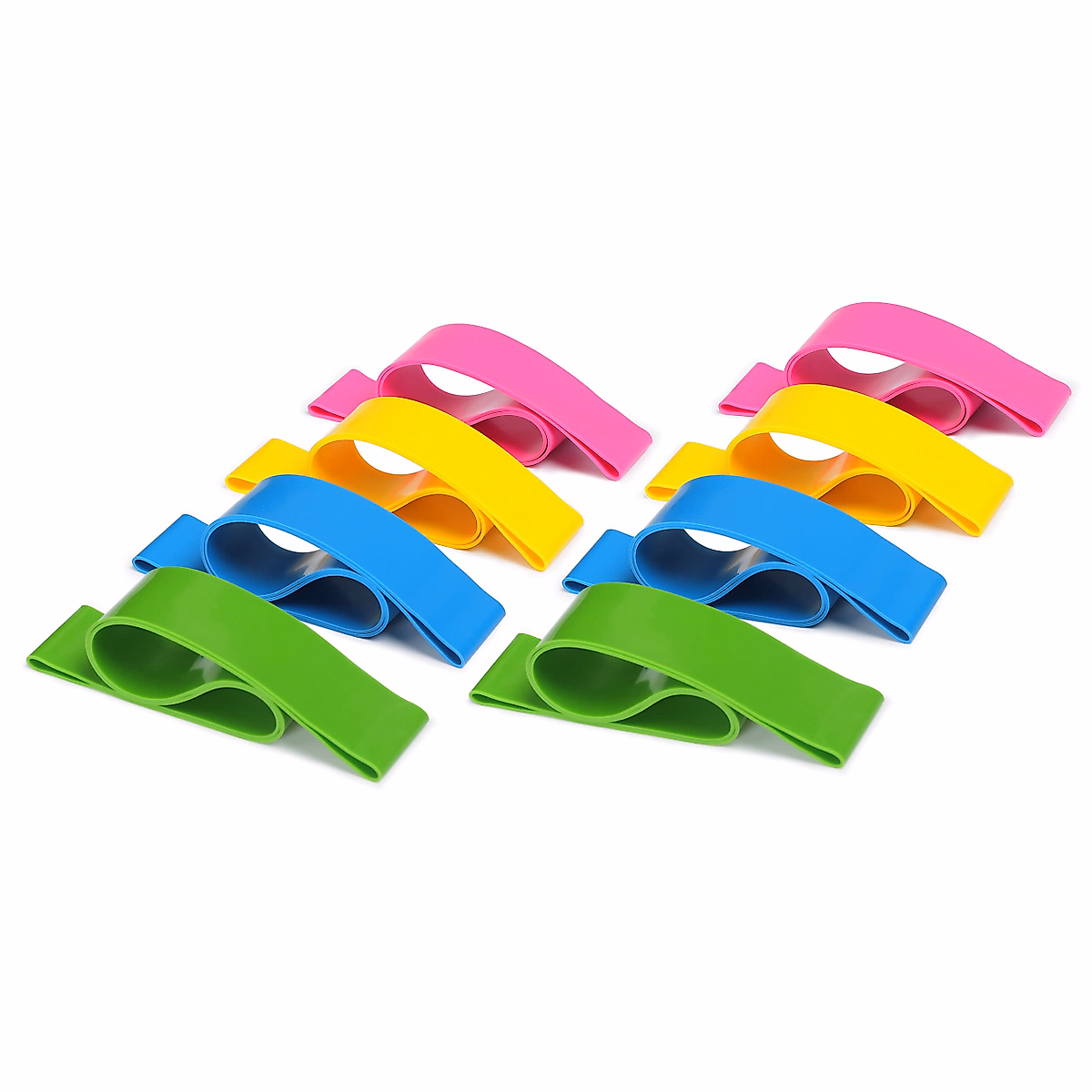 Towel Bands(8 Pack), Better Alternative to Beach Towel Clips, Towel Bands for Beach Chairs Cruise, Pool, Travel, Cruise Ship and Beach Vacation