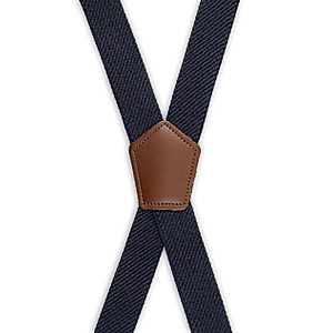 Dockers Men's Solid X-Back Suspender