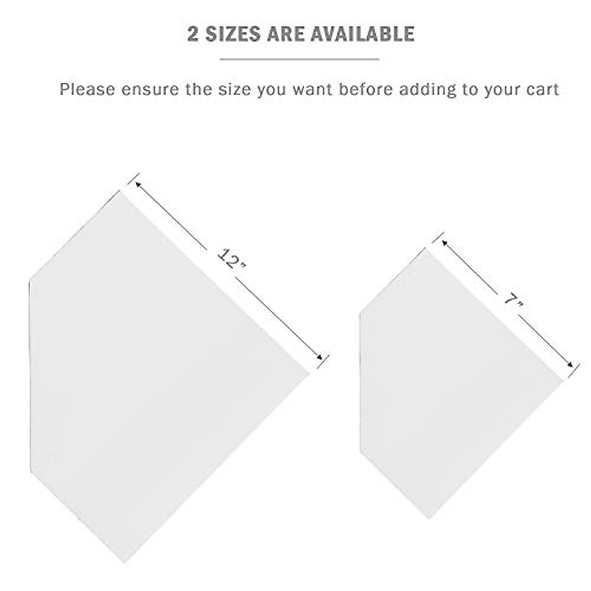 WELLAND 7-Inch Floating Corner Shelves Set of 2, Wall Mounted Storage Shelf with White Finish for Bedroom, Living Room, Bathroom, Display Shelf for Small Plant, Photo Frame, Toys and More