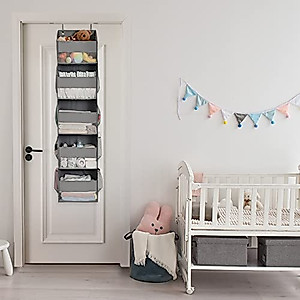 GRANNY SAYS Bundle of 1-Pack Large Storage Container & 1-Pack Over The Door Storage Organizer