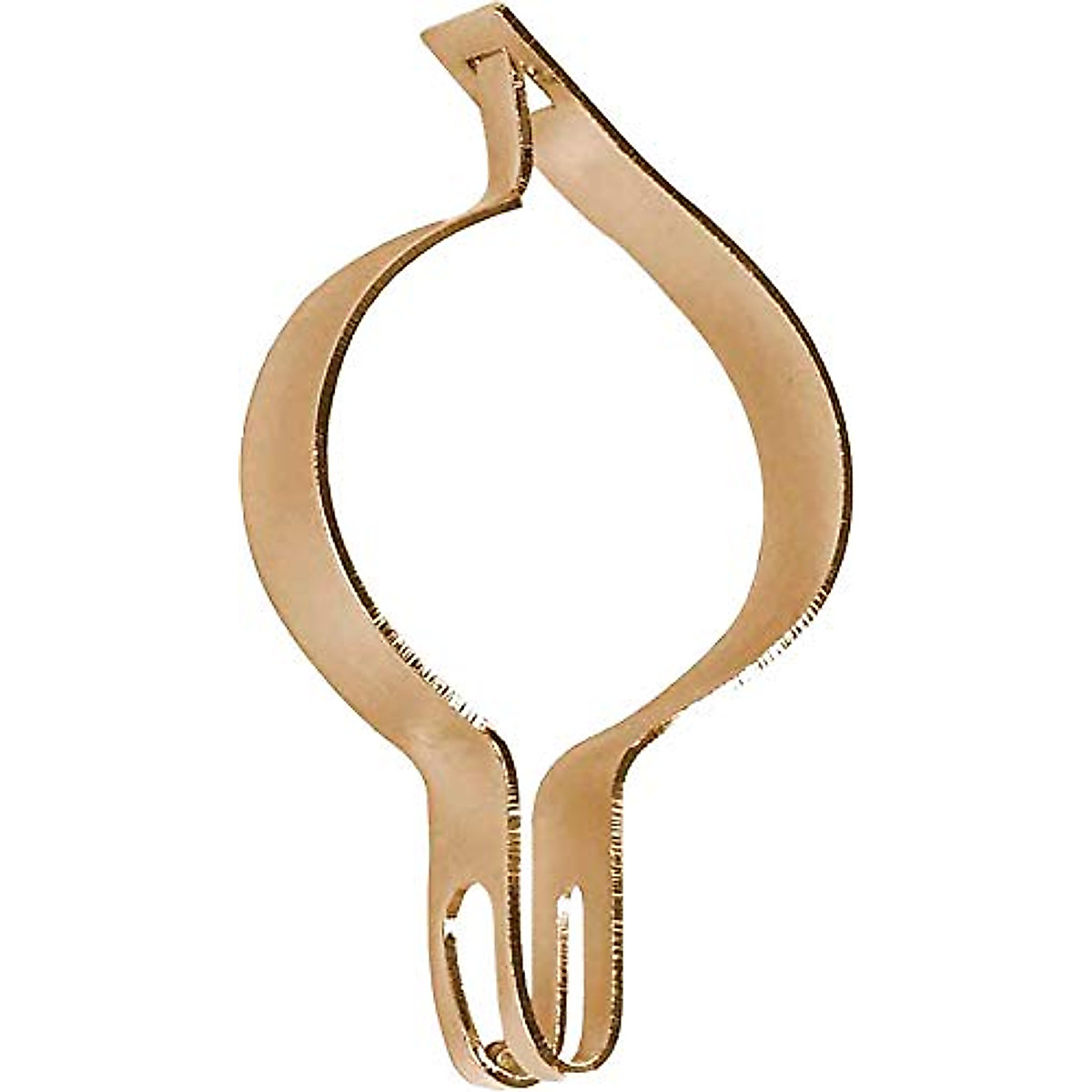 The Great American Hanger Company Anti-Theft Metal B-Ring with Brass Finish, (Box of 50) Removable 1.5 Inch Security Rings to Hold Nail Hook Hangers for Existing installations and Fixed Bars