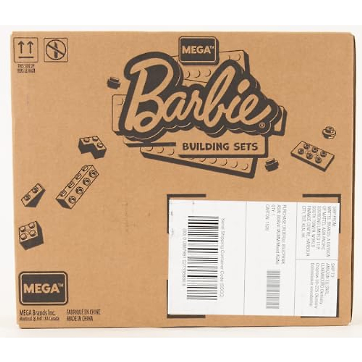 Mega Barbie Malibu Building Sets Bundle, 440 Bricks and Pieces with Fashion and Roleplay Accessories, 7 Micro-Dolls, 1 Puppy, 2 Birds and 2 Turtles, Toy Gift Set for Ages 4 and up