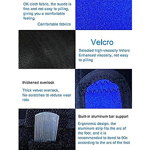 VIDECOR Plantar Fasciitis Night Splint Drop Foot Orthotic Brace,Improved Dorsal Night Splint for Effective Relief from Plantar Fasciitis, Achilles Tendonitis, Heel and Ankle Pain,A