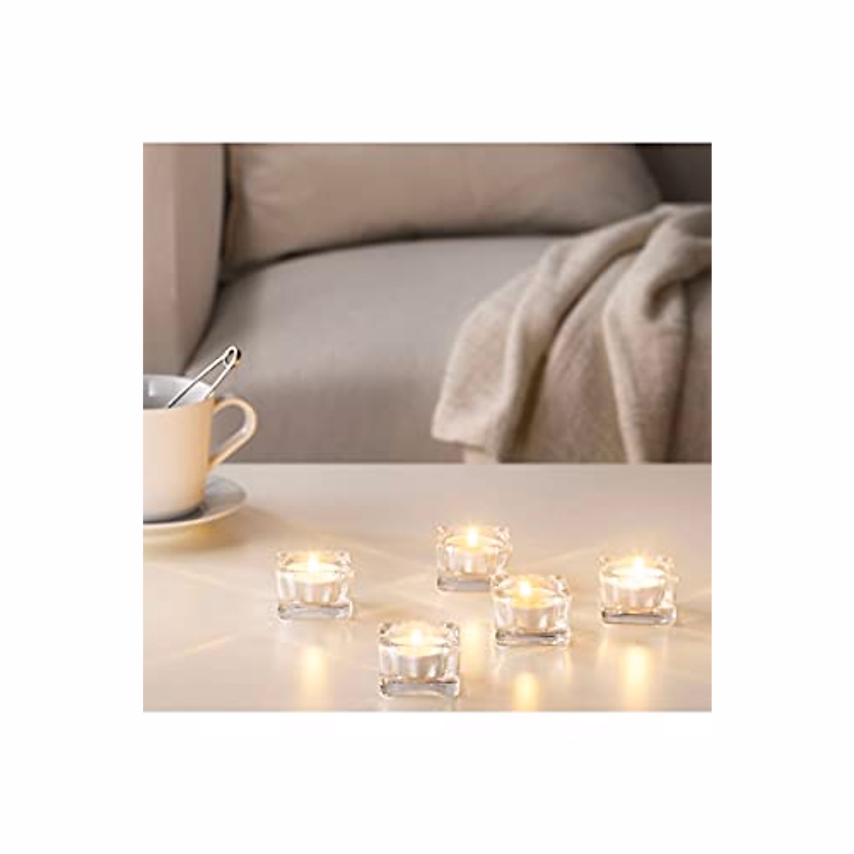 Ikea Sinnlig Scented Tealight, Vanilla - 30 Pack