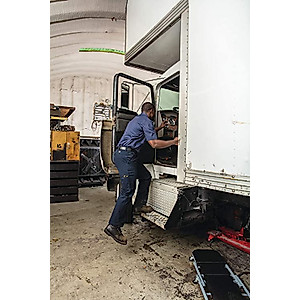 Dickies Men's All Purpose Cushion Crew Socks, Available in M-XL (6, 12, White (6 Pairs), Large