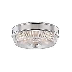Mitzi H309501-PN Lacey - 2 Light Flush Mount 4.25 inches Tall and 10.25 inches Wide - Polished Nickel Finish