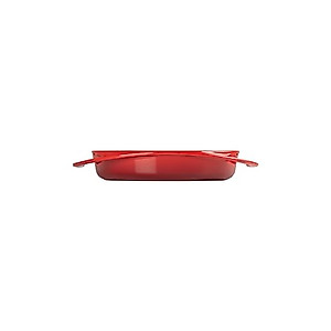Le Creuset Enameled Cast Iron Tatin Dish, 2 Quart, Cerise