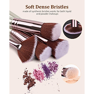 Makeup Brushes Makeup Brush Set, BESTOPE PRO Makeup Brushes Kit, 16Pcs Professional Makeup Brush Set for Eye and Face, Foundation Powder Concealers Blush Eyeshadow Brush Make UP Brushes Kit Champagne