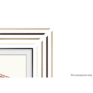 SAMSUNG QN55LS03BAFXZA 55" The Frame 4K UltraHD Smart QLED TV with a VG-SCFA55WTB 55" The Frame Customizable Bezel - Modern White (2022)