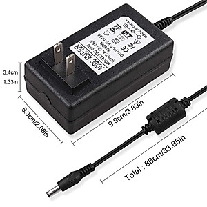 AlloverPower 9V 3A 27W DC Power Supply Adapter Power Cord Charger for Schwinn Exercise Bike or Arduino UNO R3, for Crosley Cruiser CR8005A, for Elliptical Trainer【NOT for Pedal】