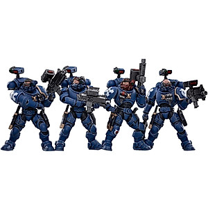 HUAXI DARK SOURCE(HAINAN)TECH JOYTOY Warhammer 40K ULTRAMARINES INCURSORS 1/18 FIG, Multicolor