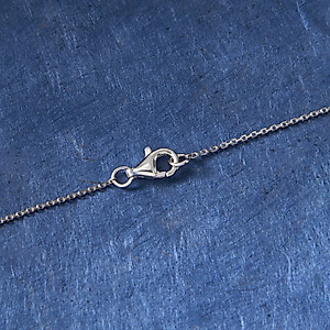 Ross-Simons Sterling Silver Byzantine Circle Pendant Necklace. 18 inches