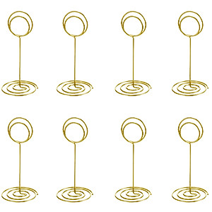 20 Pack Table Number Holders Place Card Holder Photo Picture Holder for Wedding, Birthday Party