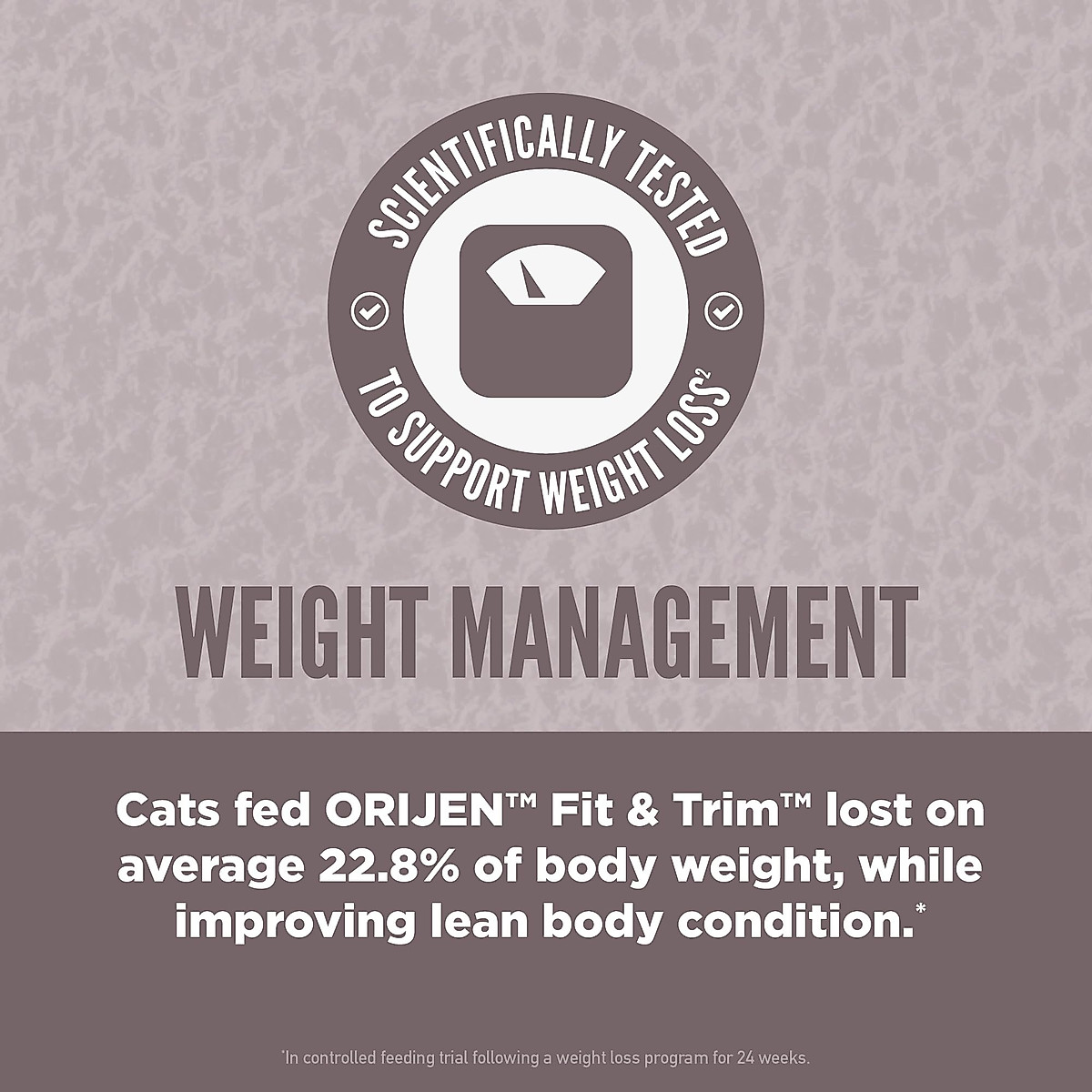 ORIJEN Fit and Trim Dry Cat Food, Grain Free Cat Food for Adult Cats, With WholePrey Ingredients, 4lb