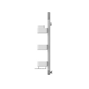 Sharper Image The SpaStudio Hook, Modular Hanging Shower Caddy, Adjustable 3 Tier Design with Customizable Fit and Storage