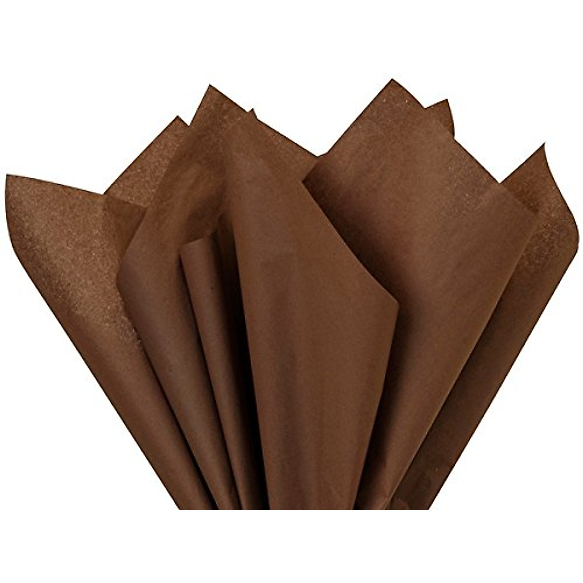 Chocolate Tissue Paper 15 x 20" inches 100 Sheets Premium Tissue Paper Made in USA