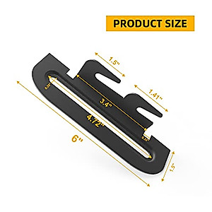 Conversion Footboard or Headboard Attachment for Metal Bed Adjustable Frame Hardware Extenders Heavy Duty Brackets Frame Adapter Plates Full to Queen Hook Bed Rails