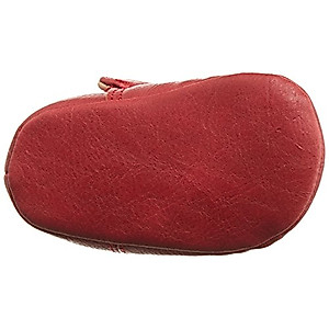 Baby Deer Baby Girls Infant Soft Sole Western Boot, Red, 0