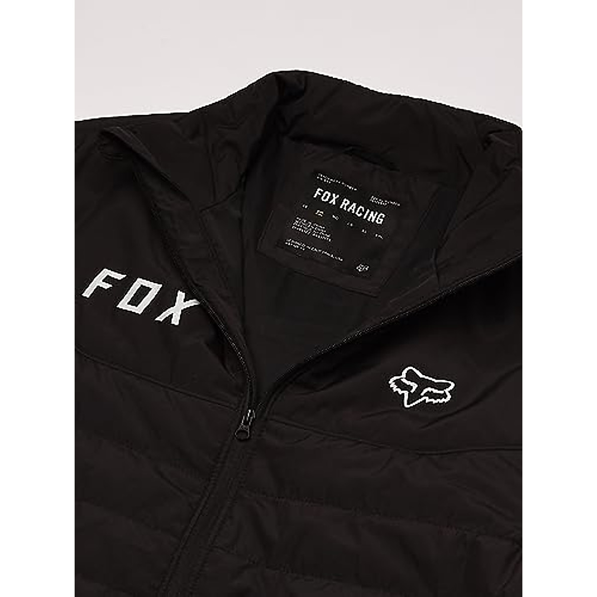Fox Racing Men's Standard Howell Puffy Jacket, Black, XLarge