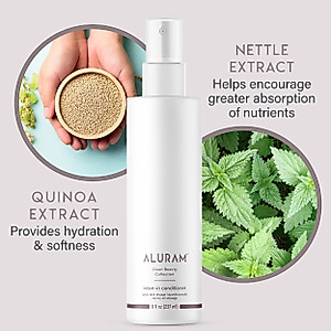 ALURAM Coconut Water Leave-In Conditioner for Healthy, Hydrated Hair, 8 Fl Oz