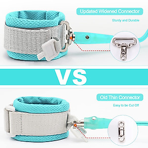 Anti Lost Toddler Leash with Backpack Harness and Wrist Link for Child Safety Wristband Leash Keep Your Runner Close and Safe in Crowd Public Events.