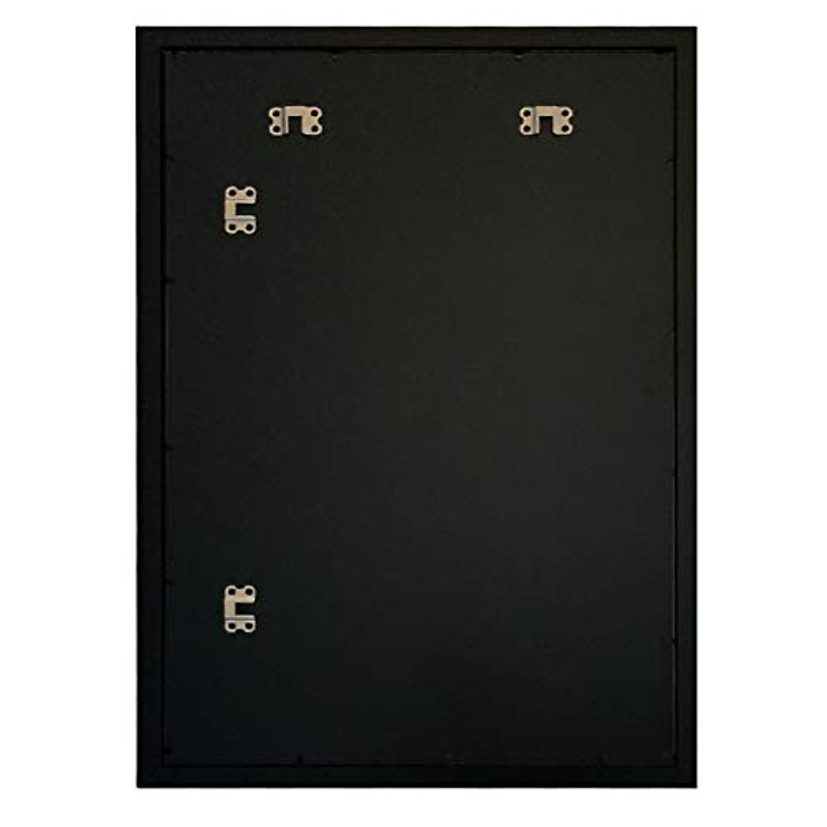 Frame Amo 13x19 Black Picture Frame, White Mat with 10.5x16.5 opening for 11x17 Image, 1 Inch Border, Acrylic Front