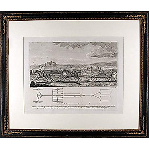 [The Chaise or Carriage Match at Newmarket Heath, August 29th, 1750]