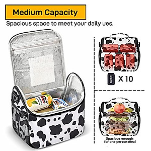 Buringer HOMESPON Insulated Lunch Bag for Women Reusable Lunch Box Cute Cooler Tote with Adjustable Shoulder Strap for Work Picnic or Travel