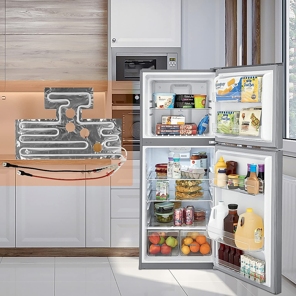 5303918301 Refrigerator Garage Heater Kit for Frigidaire Kenmore Refrigerator AP3722172 PS900213 AH900213