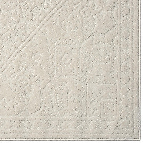 LUXE WEAVERS Moroccan Medallion Cream 5X7 Area Rug
