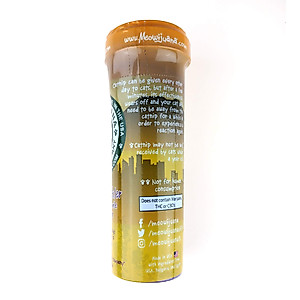 Meowijuana Whisker Tickler Catnip, Chamomile & Dandelion Blend for Cats, .917 oz., Medium
